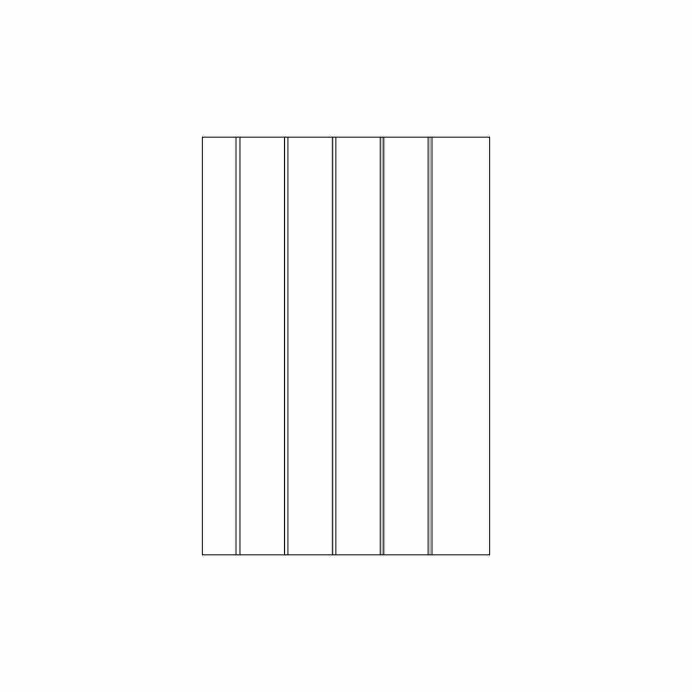 18mm V-Groove Base End Panel - Willis & Stone : Willis & Stone