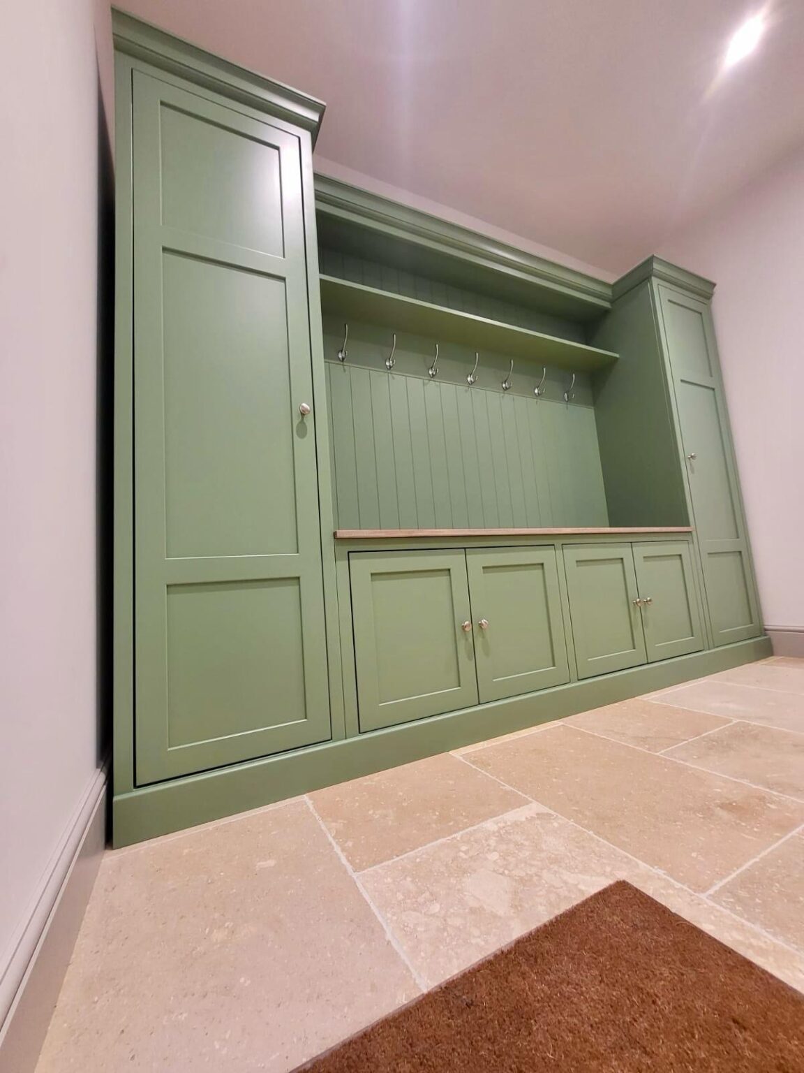 Large Country Boot Room Bench - Willis & Stone : Willis & Stone