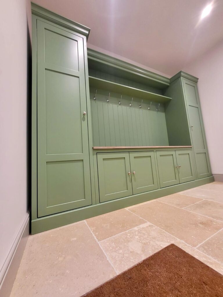 Large Country Boot Room Bench - Willis & Stone : Willis & Stone