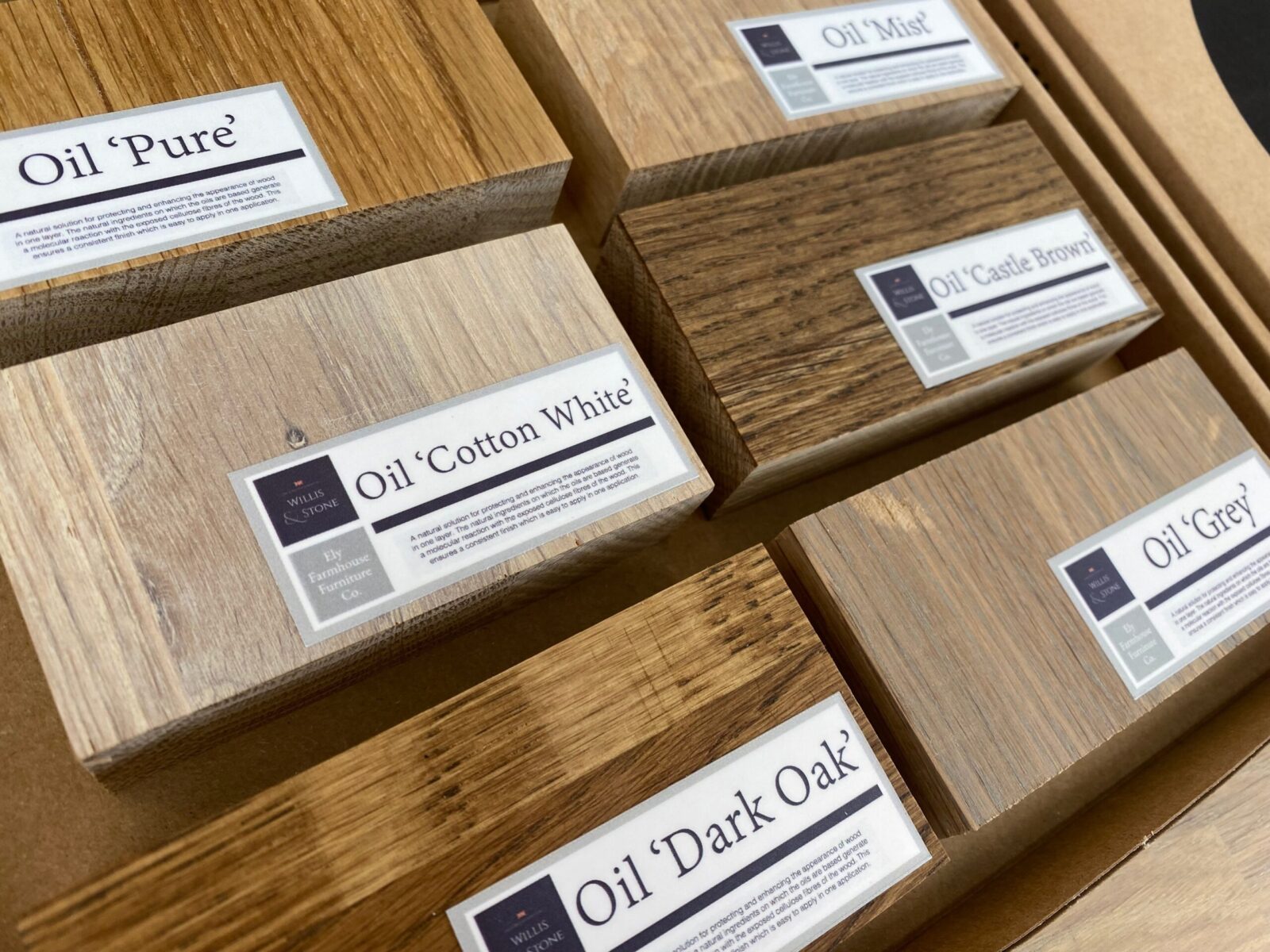 Oak Samples - Willis & Stone : Willis & Stone