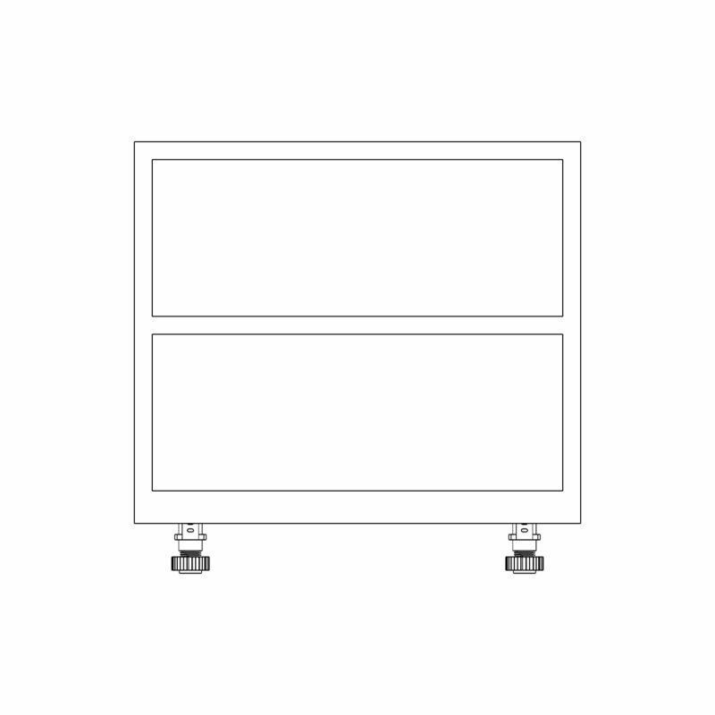 Open Shelf Base Cabinet - Willis & Stone : Willis & Stone